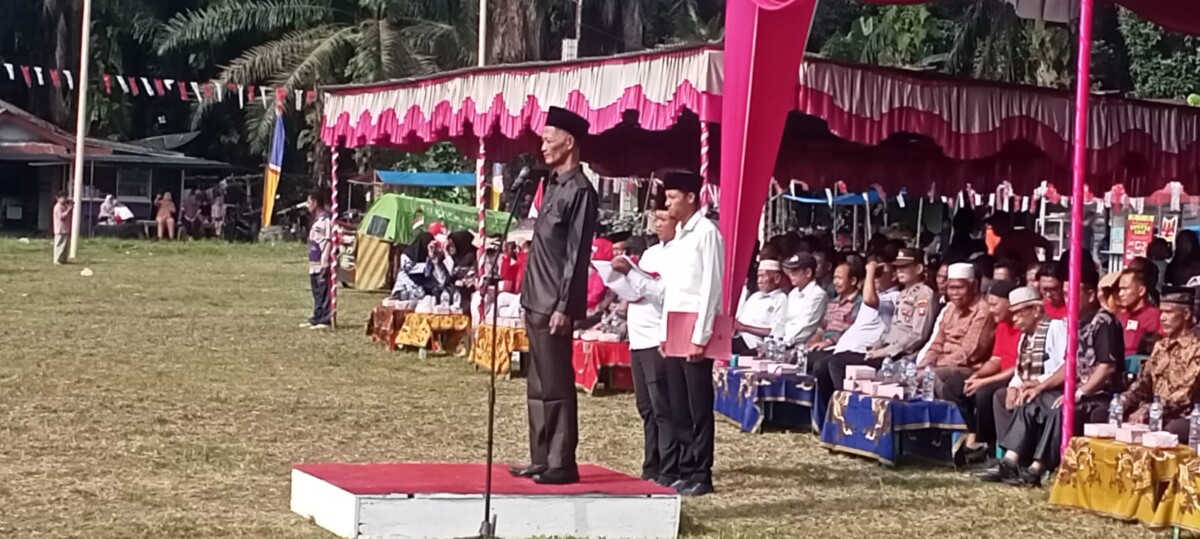 Pemdes Desa Perkebunan Teluk Panji Adakan Upacara HUT RI ke 79 Tahun ...