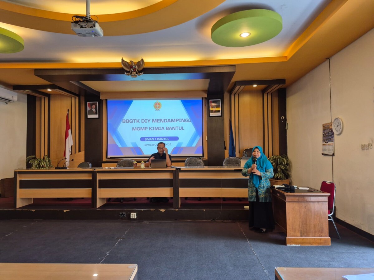 Guru Kimia MAN 2 Bantul Ikuti Kegiatan BBGTK DIY: Dorong Pembelajaran ...